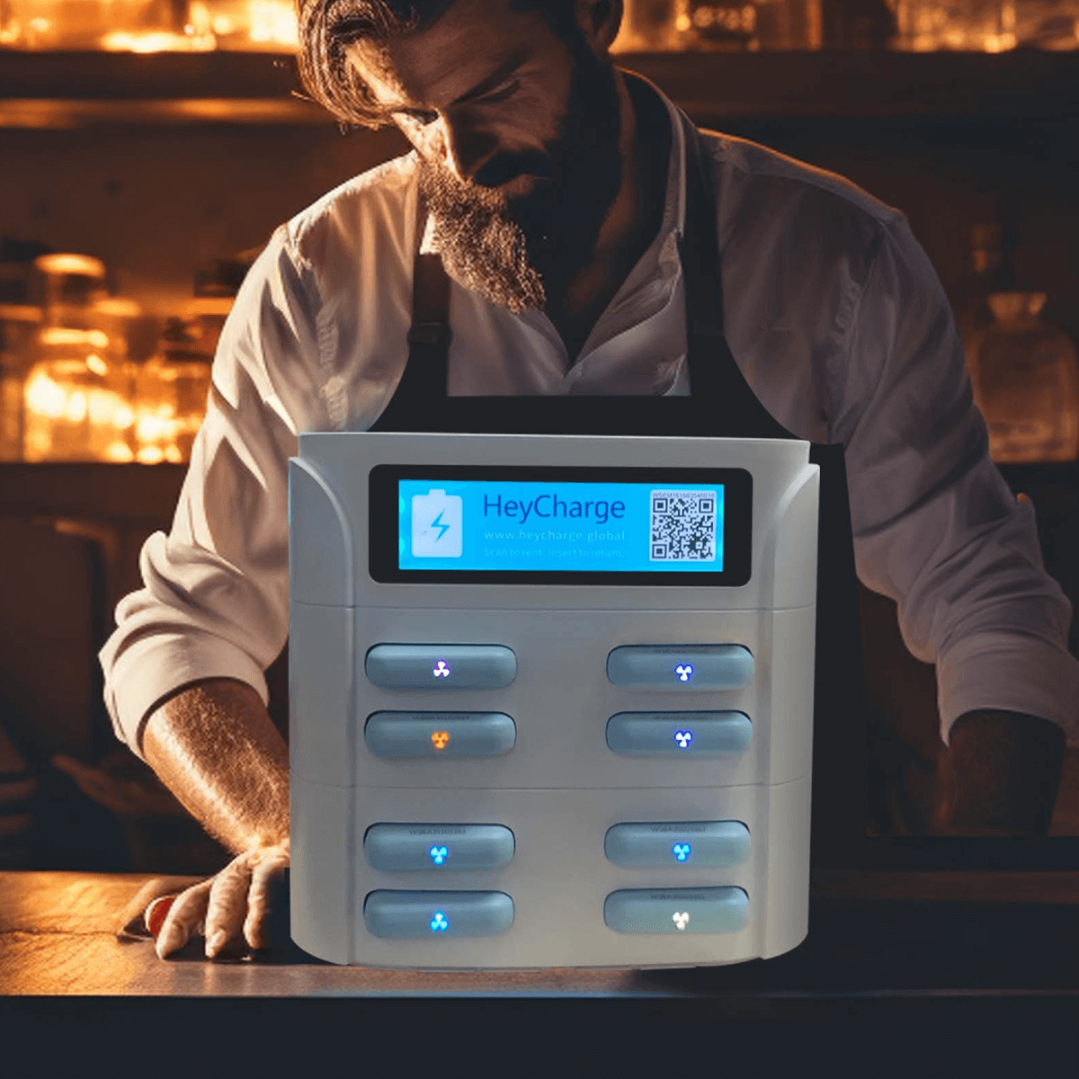 Shared Power Bank Station - Support OEM Customization