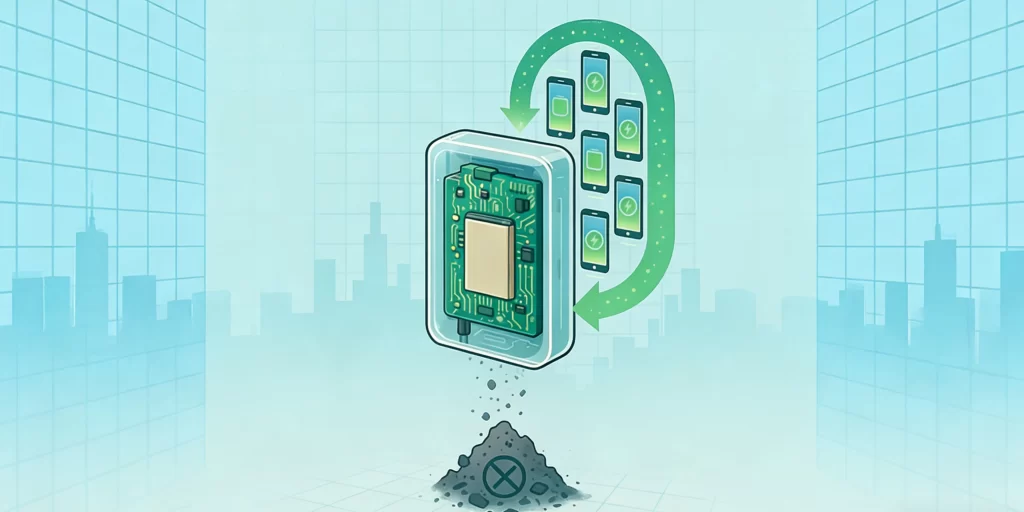 Beyond Convenience: How Shared Power Banks Fight E-Waste